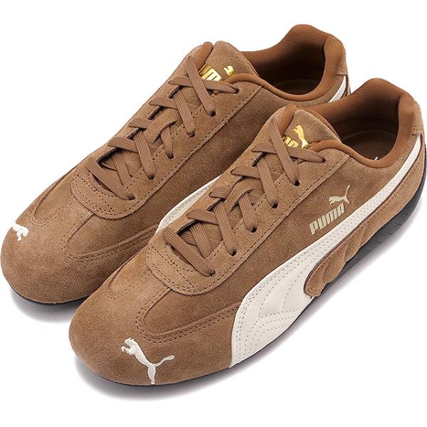 [ ブランド ] プーマ　PUMA[ ジャンル ]スニーカー[ 素　 材 ]アッパー：天然皮革気軽に履けるドライビングシューズプーマが誇るドライビングシューズ『スピードキャット』。軽快なローカットタイプで、おしゃれなデザインとすっきりとした...