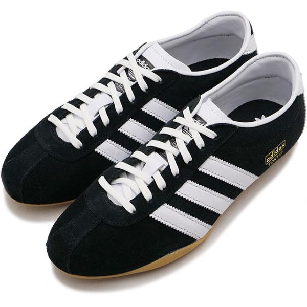[ ブランド ] アディダス　adidas[ ジャンル ]スニーカー[ 素　 材 ]アッパー：天然皮革／合成皮革スタイリッシュな印象のロープロスニーカースエードのアッパーに細身のロープロファイルな作りで、レトロスポーティなルックの『TOKY...