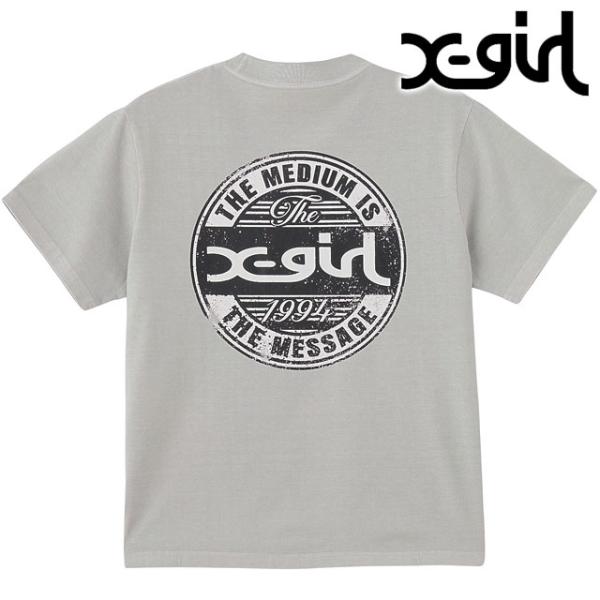 [ ブランド ] エックスガール　X-girl[ ジャンル ]Tシャツ／半袖[ 素　 材 ]綿100％[ サイズ ]着丈×肩幅×身幅×袖丈（cm）Sサイズ：54×40×46×17Mサイズ：57×42×49×18Lサイズ：61×45×53×2...