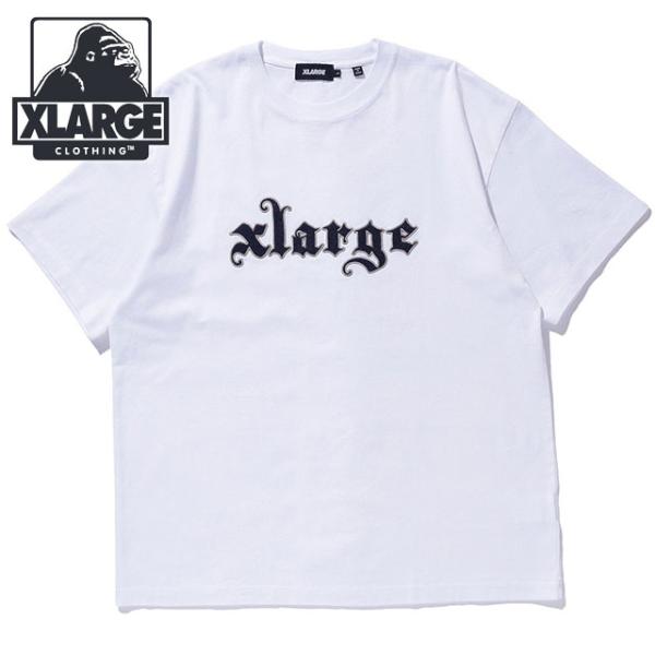 [ ブランド ] エクストララージ　XLARGE[ ジャンル ]Tシャツ／半袖[ 素　 材 ]本体：綿100％刺繍部分：ポリエステル100％[ サイズ ]着丈×身幅×肩幅×袖丈（cm）Mサイズ：68×53×50×20.5Lサイズ：70×57...