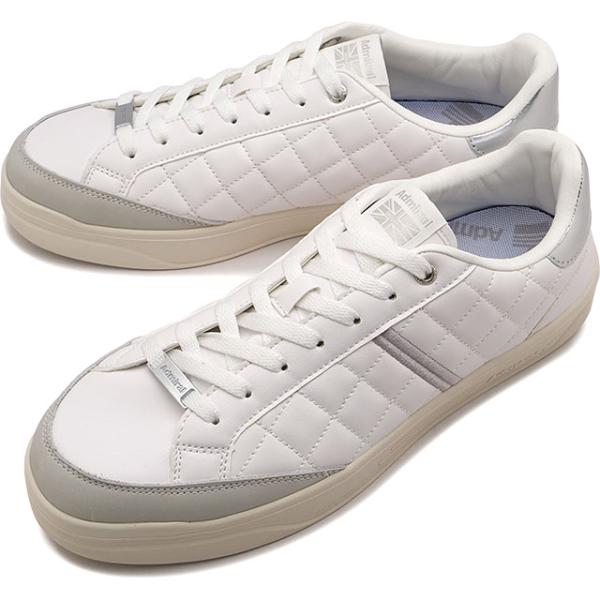 [ ブランド ] アドミラル　Admiral[ ジャンル ]スニーカー[ 素　 材 ]アッパー：合成皮革／ヌバックキルトデザインが上品さを演出キルトステッチがお洒落でトレンド感を演出しています。シンプルかつ上品なデザインで、カジュアルはもち...