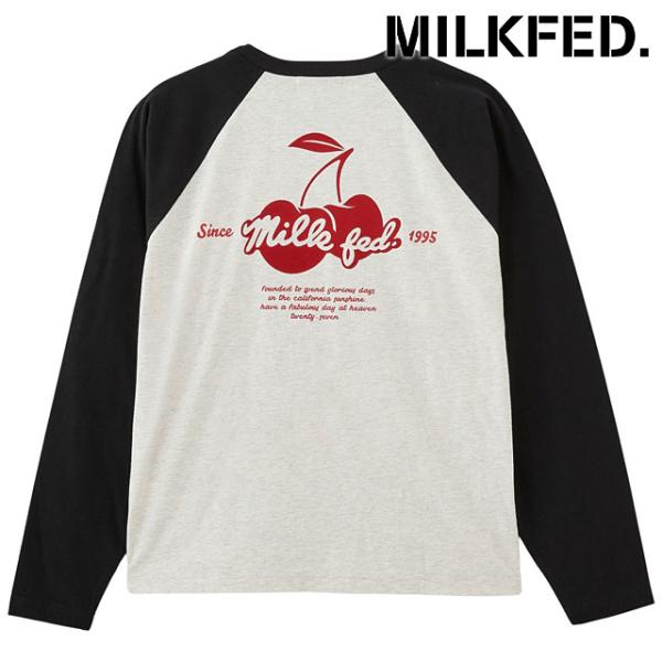 [ ブランド ] ミルクフェド　MILKFED[ ジャンル ]Tシャツ／長袖[ 素　 材 ]綿100%[ サイズ ]着丈×身幅×裄丈（cm）Mサイズ：58×57×80Lサイズ：65×60×83※カタログ表記サイズの為、実寸とは値が異なる場合...