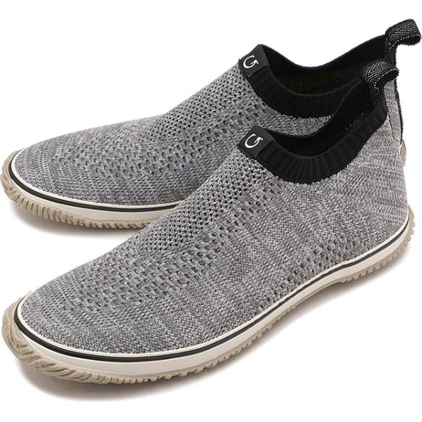 [ ブランド ] スピングル　SPINGLE[ ジャンル ]スニーカー[ 素　 材 ]アッパー：ナイロン／ポリエステル[ 原産国 ]日本柔らかくフィット、軽やかグレーの快適スリッポンナイロンのジャガード織りニットを使用したスリッポンモデルの...