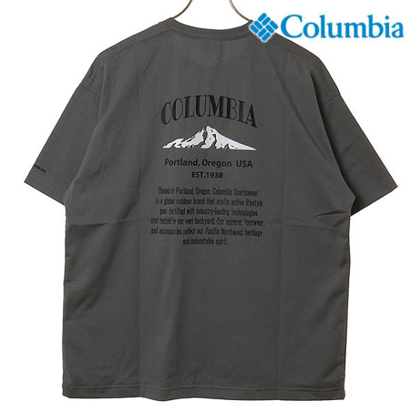 [ ブランド ] コロンビア 　Columbia[ ジャンル ]Tシャツ／半袖[ 素　 材 ]OFZ シンセティックジャージー（ポリエステル100％）[ 原産国 ]カンボジア[ サイズ ]着丈×身幅×肩幅×ゆき丈（cm）Mサイズ：68×57...