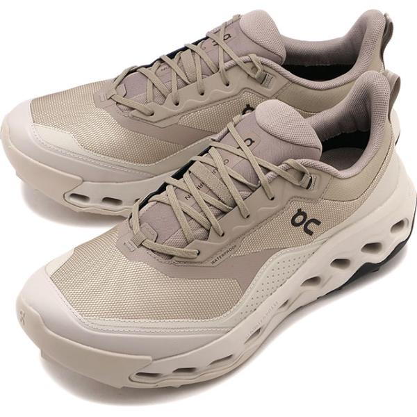 [ ブランド ] オン　On[ ジャンル ]スニーカー[ 素　 材 ]アッパー：合成繊維[ 原産国 ]ベトナム天候に関係なく履ける、防水機能の付いたハイキングシューズ気ままな散策や、日帰りトレイルに適したハイキングシューズ「Cloudhor...