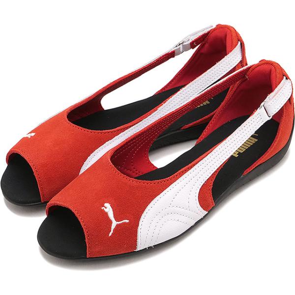 [ ブランド ] プーマ　PUMA[ ジャンル ]サンダル／スニーカー[ 素　 材 ]アッパー：天然皮革[ 原産国 ]中国スピードキャットのDNAを受け継いだ華やかなスリムサンダル「スピードキャット」のスリムなフォルムをそのままサンダルに落...