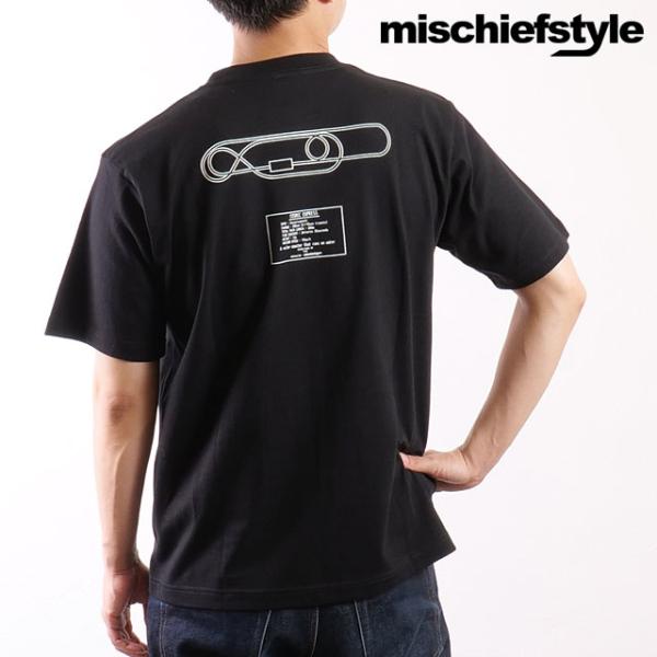 [ ブランド ] ミスチーフスタイル　mischiefstyle[ ジャンル ]Tシャツ／カットソー[ 素　 材 ]綿100％[ サイズ ]身丈×身幅×肩幅×袖丈（cm）Sサイズ：63×47×42×18Mサイズ：68×52×46×22Lサイ...