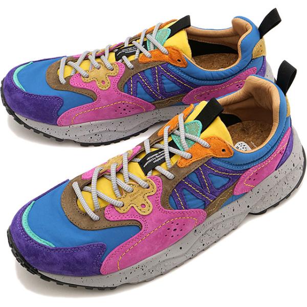 [ ブランド ] フラワーマウンテン　Flower MOUNTAIN[ ジャンル ]スニーカー／トレッキングシューズ[ 素　 材 ]アッパー：ピッグレザー／ナイロン「YAMANO3」と近いデザインポリシーを持つ、軽アクティビティ向けトレッキ...