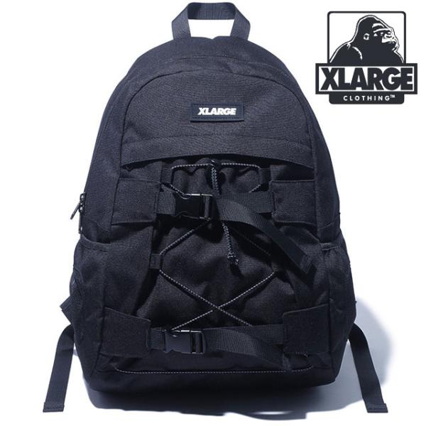 [ ブランド ] エクストララージ　XLARGE[ ジャンル ]バックパック／リュック[ 素　 材 ]ポリエステル100％[ サイズ ]W33×H45×D20（cm）※カタログ表記サイズの為、実寸とは値が異なる場合がございます。フロントに定...