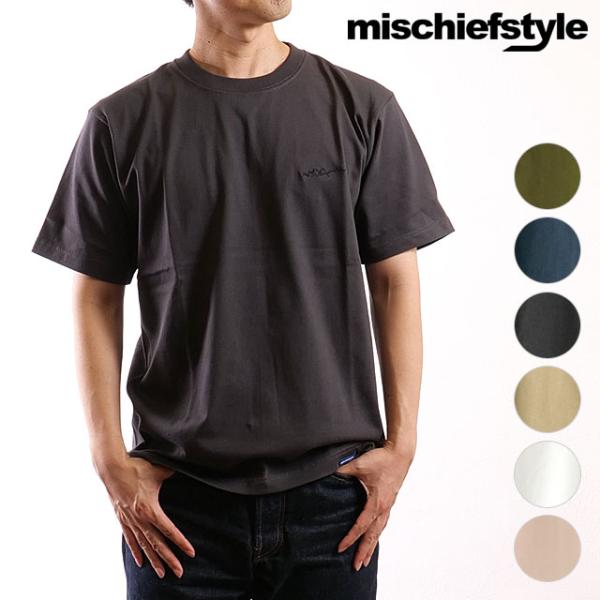 [ ブランド ] ミスチーフスタイル　mischiefstyle[ ジャンル ]Tシャツ／カットソー[ 素　 材 ]綿100％[ サイズ ]身丈×身幅×肩幅×袖丈（cm）Mサイズ：68×52×46×22Lサイズ：72×55×50×22XLサ...