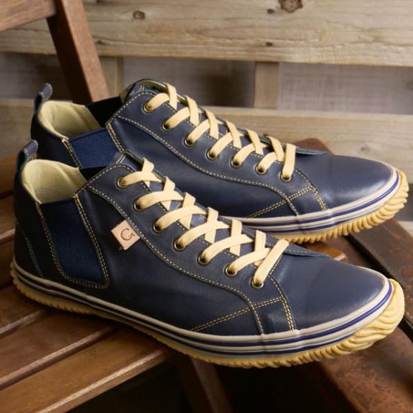 [ ブランド ] スピングル　SPINGLE[ ジャンル ]スニーカー[ 素　 材 ]アッパー：カンガルーレザーストレスフリーで履けるサイドゴアモデル人気のカンガルーレザー素材を使用したサイドゴアモデル『SP-442』。軽くて薄いカンガルー...