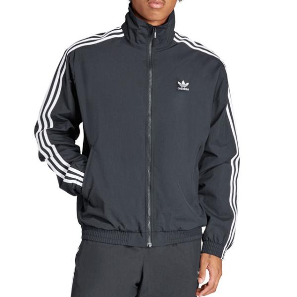 [ ブランド ] アディダス　adidas[ ジャンル ]トラックジャケット／ジャージ[ 素　 材 ]ナイロン100％（プレーンウィーブ）[ サイズ ]着丈×身幅×肩幅×袖丈（cm）Mサイズ：67.5×58×51×64Lサイズ：68×60×...