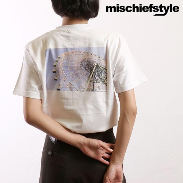 [ ブランド ] ミスチーフスタイル　mischiefstyle[ ジャンル ]Tシャツ／カットソー[ 素　 材 ]綿100％[ サイズ ]身丈×身幅×肩幅×袖丈（cm）Sサイズ：63×47×42×18Mサイズ：68×52×46×22Lサイ...