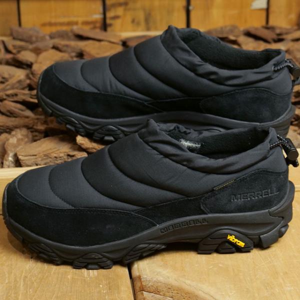 [ ブランド ] メレル　MERRELL[ ジャンル ]スニーカー／スリッポン[ 素　 材 ]アッパー：ナイロン／ピッグスエード防水と優れた透湿性を実現した全天候型シューズナイロンとピッグスエードのコンビネーションアッパーを採用しています。...