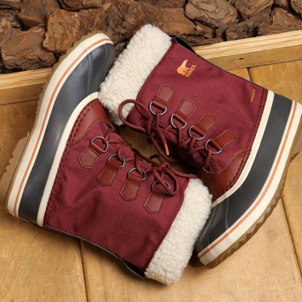 [ ブランド ] ソレル　SOREL[ ジャンル ]ブーツ／スノーブーツ[ 素　 材 ]アッパー：合成繊維／合成ゴムアウトソール：合成ゴム[ サイズ ]採寸サイズ 8.0（25.0cm）：筒丈24.5cm　筒回り33cm　ヒール高2cm※商...