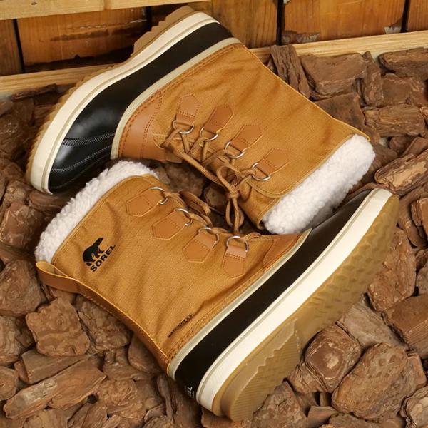 [ ブランド ] ソレル　SOREL[ ジャンル ]ブーツ／スノーブーツ[ 素　 材 ]アッパー：合成繊維／合成ゴムアウトソール：合成ゴム[ サイズ ]採寸サイズ 10.0（28.0cm）：筒丈26.5cm　筒回り35cm　ヒール高2cm※...