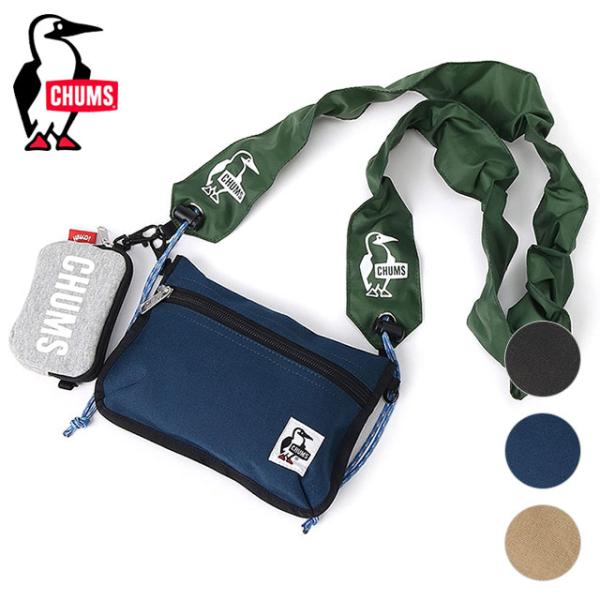 [ ブランド ] チャムス　CHUMS[ ジャンル ]ショルダーバッグ／ボディバッグ[ 素　 材 ]Sweat Cotton 70％／Polyester 30％／Cordura 1000D Nylon 100％[ サイズ ]大：W21×H1...