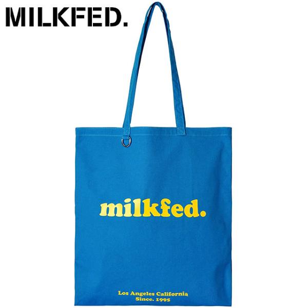 [ ブランド ] ミルクフェド　MILKFED[ ジャンル ]バッグ／トートバッグ[ 素　 材 ]綿100％[ サイズ ]W39×H42（cm）持ち手の長さ：60cm※カタログ表記サイズの為、実寸とは値が異なる場合がございます。16インチノ...