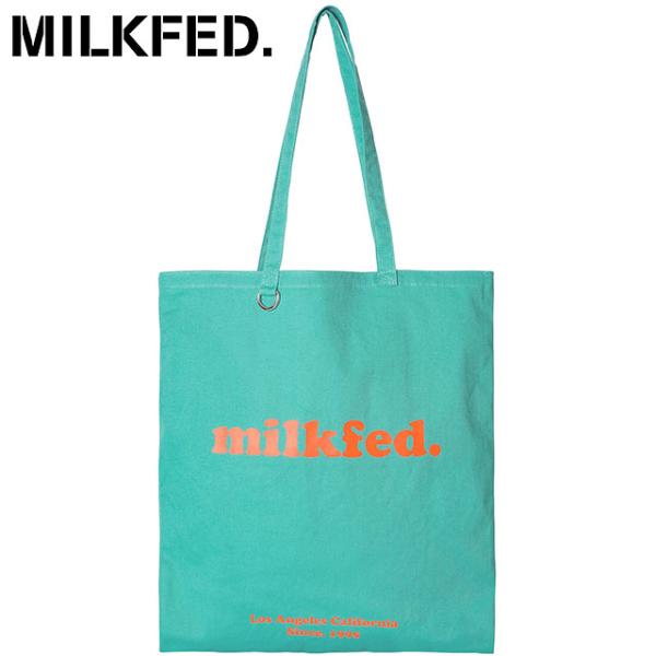 [ ブランド ] ミルクフェド　MILKFED[ ジャンル ]バッグ／トートバッグ[ 素　 材 ]綿100％[ サイズ ]W39×H42（cm）持ち手の長さ：60cm※カタログ表記サイズの為、実寸とは値が異なる場合がございます。16インチノ...