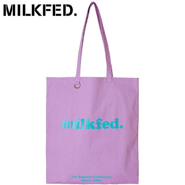 [ ブランド ] ミルクフェド　MILKFED[ ジャンル ]バッグ／トートバッグ[ 素　 材 ]綿100％[ サイズ ]W39×H42（cm）持ち手の長さ：60cm※カタログ表記サイズの為、実寸とは値が異なる場合がございます。16インチノ...