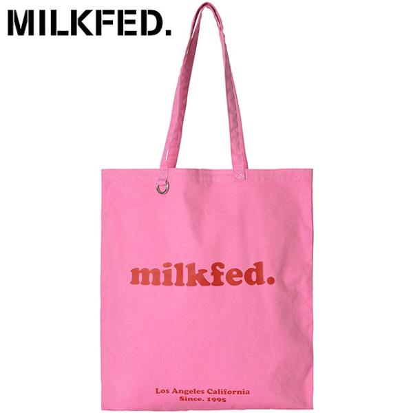 [ ブランド ] ミルクフェド　MILKFED[ ジャンル ]バッグ／トートバッグ[ 素　 材 ]綿100％[ サイズ ]W39×H42（cm）持ち手の長さ：60cm※カタログ表記サイズの為、実寸とは値が異なる場合がございます。16インチノ...