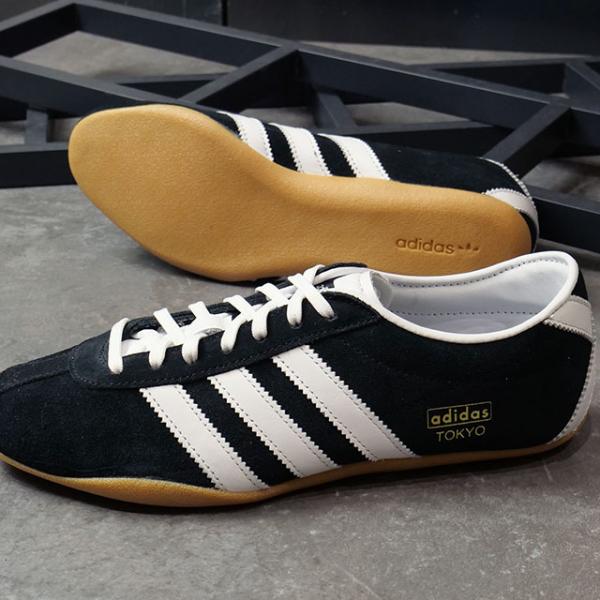 [ ブランド ] アディダス　adidas[ ジャンル ]スニーカー[ 素　 材 ]アッパー：天然皮革／合成皮革スタイリッシュな印象のロープロスニーカースエードのアッパーに細身のロープロファイルな作りで、レトロスポーティなルックの『TOKY...