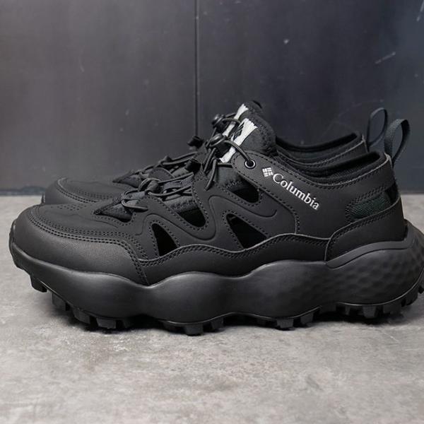 [ ブランド ] コロンビア 　Columbia[ ジャンル ]サンダル／スニーカー[ 素　 材 ]アッパー：シンセティックレザー／ポリエステルエラスタントリコット夏場のコーデにマルチに使えるシャンダルスニーカーとサンダルの要素を併せ持つ、...