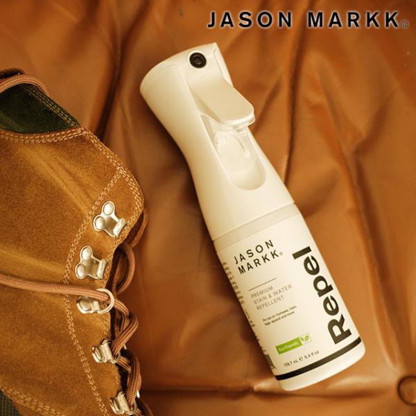 [ ブランド ] ジェイソンマーク　JASON　MARKK[ ジャンル ]スニーカーケア用品／防水スプレー[ 内容量 ]5.4oz（159.7ml）環境と人体にも優しい、認証取得の撥水防汚スプレーPFASフリーリペルは、安全に耐久性と通気性...