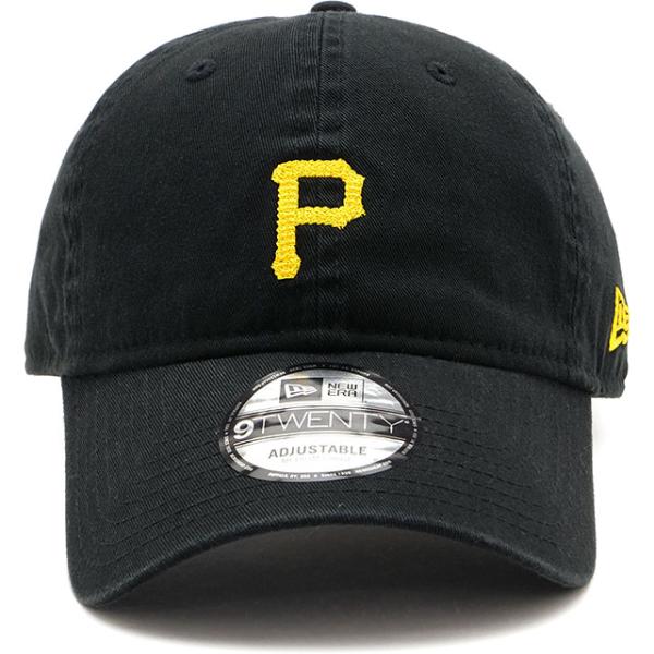 [ ブランド ] ニューエラ　NEW ERA[ ジャンル ]帽子／キャップ[ 素　 材 ]綿[ 原産国 ]中国チェーンステッチのロゴが新鮮な9TWENTY球団ロゴをチェーンステッチで表現したコレクションです。フロントにはピッツバーグ・パイレ...