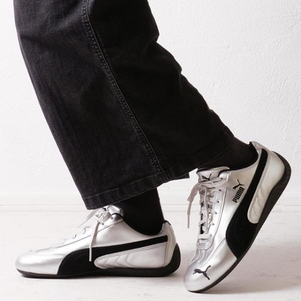[ ブランド ] プーマ　PUMA[ ジャンル ]スニーカー[ 素　 材 ]アッパー：天然皮革人気のスピードキャットからNEWカラーが登場プーマが誇るドライビングシューズ『スピードキャット』。軽快なローカットタイプで、おしゃれなデザインとす...