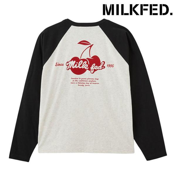 [ ブランド ] ミルクフェド　MILKFED[ ジャンル ]Tシャツ／長袖[ 素　 材 ]綿100%[ サイズ ]着丈×身幅×裄丈（cm）Mサイズ：58×57×80Lサイズ：65×60×83※カタログ表記サイズの為、実寸とは値が異なる場合...
