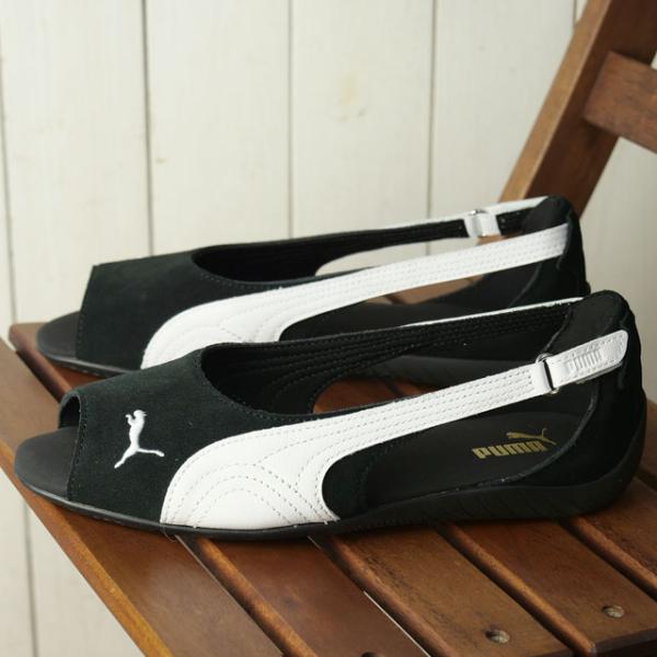 [ ブランド ] プーマ　PUMA[ ジャンル ]サンダル／スニーカー[ 素　 材 ]アッパー：天然皮革[ 原産国 ]中国スピードキャットのDNAを受け継いだ華やかなスリムサンダル「スピードキャット」のスリムなフォルムをそのままサンダルに落...
