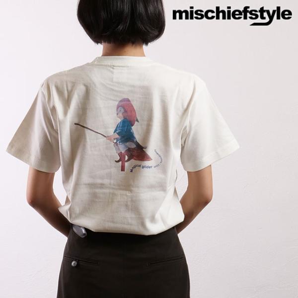 [ ブランド ] ミスチーフスタイル　mischiefstyle[ ジャンル ]Tシャツ／カットソー[ 素　 材 ]綿100％[ サイズ ]身丈×身幅×肩幅×袖丈（cm）Sサイズ：63×47×42×18Mサイズ：68×52×46×22Lサイ...