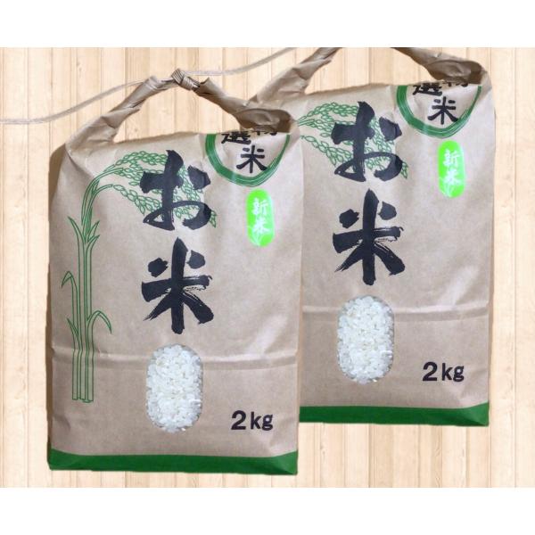 リピーター多数“水の都”三島の当店自慢のお米の食べ比べセット・きぬむすめ2ｋｇ×1・ひのひかり2ｋｇ×1