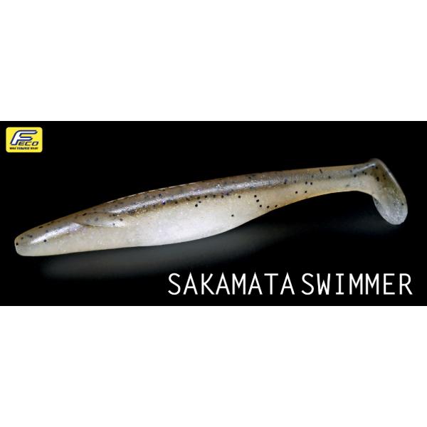 低重心ボディーによる安定したスイム姿勢は、あらゆるリグでレンジコントロールのしやすさをもたらします。全長５．３インチ入数５本Ｆｅｃｏ認定定価１，１００円