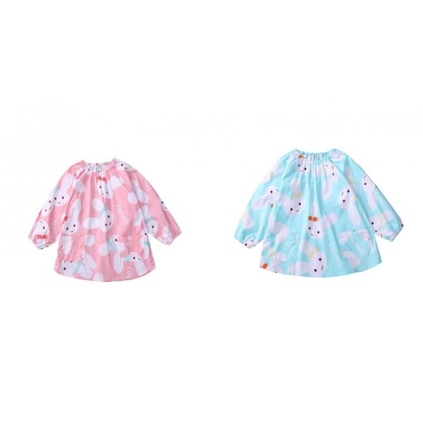 小さなお子様でも脱ぎ着がしやすいすっぽり被れるスモックです。着心地が良いコットン素材で、重ねて着ても軽くお洗濯しても乾きやすいので、忙しいママさんにもおすすめです♪お食事やお絵かき、粘土遊びやお砂場遊び、色んなシーンでお子様のお洋服を汚れか...