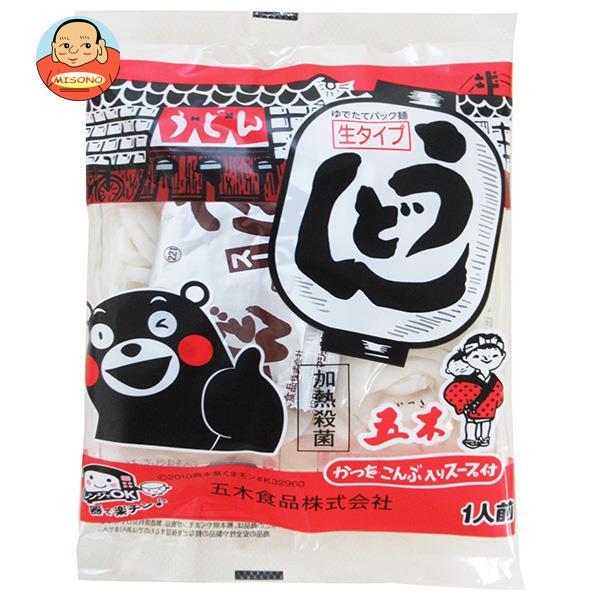 まとめ買いで送料がオトク！3ケースまでは、送料1個口（1梱包）の配送料金でお届けします。1個あたりの商品価格９４円（税別）うどん 袋麺 ウドン 生タイプ麺 和風 スープ 五木