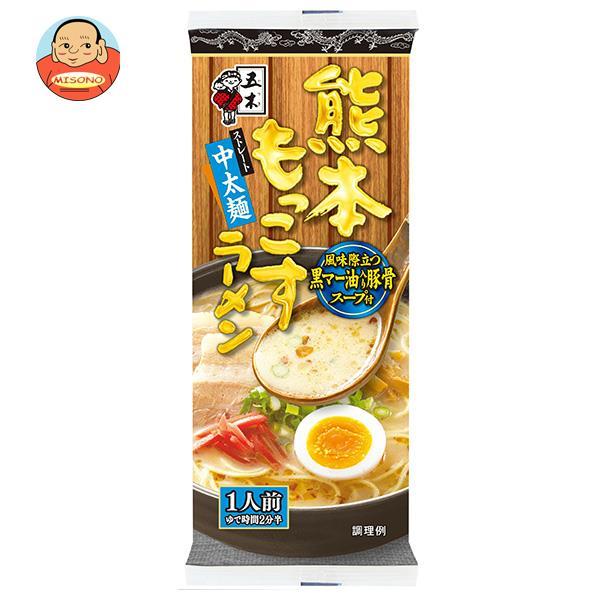 まとめ買いで送料がオトク！3ケースまでは、送料1個口（1梱包）の配送料金でお届けします。1個あたりの商品価格１２０円（税別）ラーメン 乾麺 袋麺 とんこつ スープ 中太麺 五木
