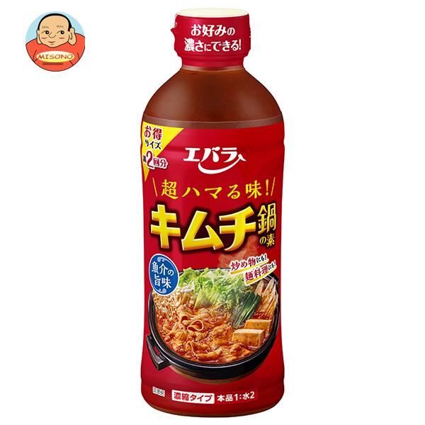 まとめ買いで送料がオトク！2ケースまでは、送料1個口（1梱包）の配送料金でお届けします。1本あたりの商品価格420円（税別）だし 鍋スープ 濃縮 キムチ 素 鍋