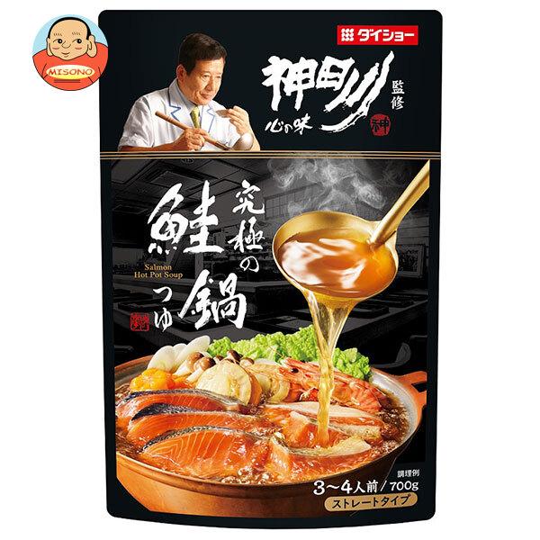 まとめ買いで送料がオトク！2ケースまでは、送料1個口（1梱包）の配送料金でお届けします。1袋あたりの商品価格259円（税別）一般食品 調味料 鍋スープ ストレート 3〜4人前 鮭 鍋つゆ