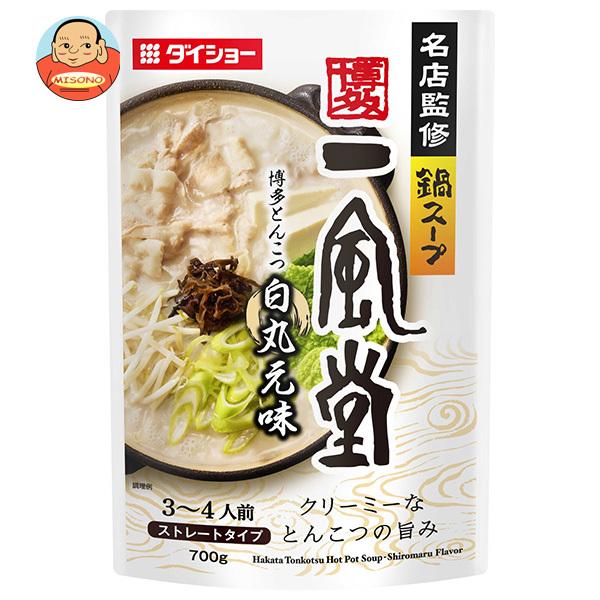 まとめ買いで送料がオトク！2ケースまでは、送料1個口（1梱包）の配送料金でお届けします。1袋あたりの商品価格260円（税別）一般食品 調味料 スープ 鍋用スープ とんこつ鍋 一風堂鍋