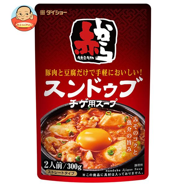 まとめ買いで送料がオトク！2ケースまでは、送料1個口（1梱包）の配送料金でお届けします。1袋あたりの商品価格182円（税別）一般食品 調味料 赤から スンドゥブ