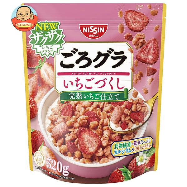 まとめ買いで送料がオトク！2ケースまでは、送料1個口（1梱包）の配送料金でお届けします。1袋あたりの商品価格475円（税別）グラノーラ シリアル イチゴ 苺 いちご 朝食
