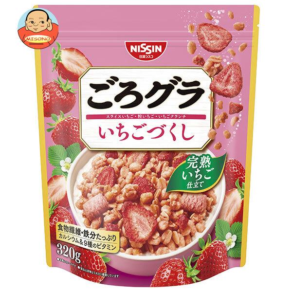 まとめ買いで送料がオトク！2ケースまでは、送料1個口（1梱包）の配送料金でお届けします。1袋あたりの商品価格475円（税別）グラノーラ シリアル イチゴ 苺 いちご 朝食
