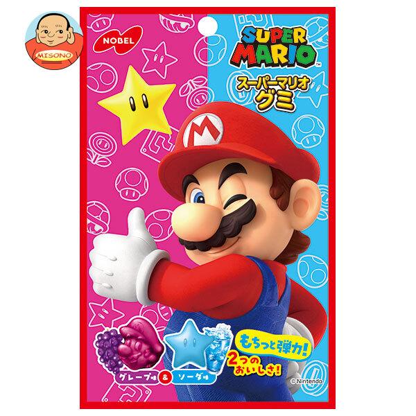 まとめ買いで送料がオトク！3ケースまでは、送料1個口（1梱包）の配送料金でお届けします。1袋あたりの商品価格132円（税別）グレープ味 ソーダ味 グミ キャラクターグミ 子供 おやつ 任天堂グミ お菓子 駄菓子