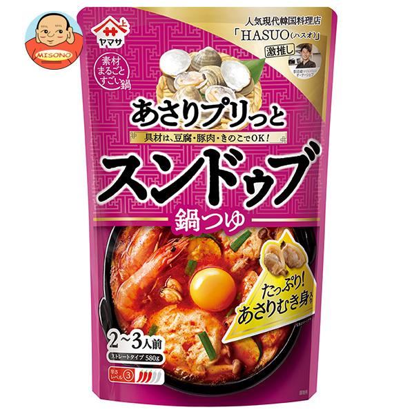まとめ買いで送料がオトク！2ケースまでは、送料1個口（1梱包）の配送料金でお届けします。1袋あたりの商品価格282円（税別）鍋つゆ スンドゥブ あさり 一般食品