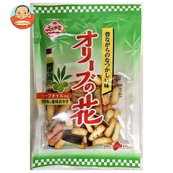 まとめ買いで送料がオトク！1ケースまでは、送料1個口（1梱包）の配送料金でお届けします。1個あたりの商品価格190円（税別）ウエガキ 米菓 おかき オリーブオイル