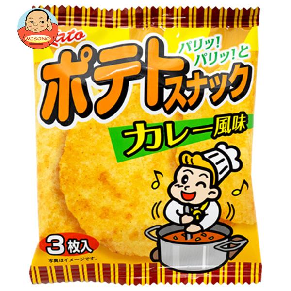 まとめ買いで送料がオトク！2ケースまでは、送料1個口（1梱包）の配送料金でお届けします。1本あたりの商品価格36円（税別）お菓子 スナック菓子 駄菓子 カレー味