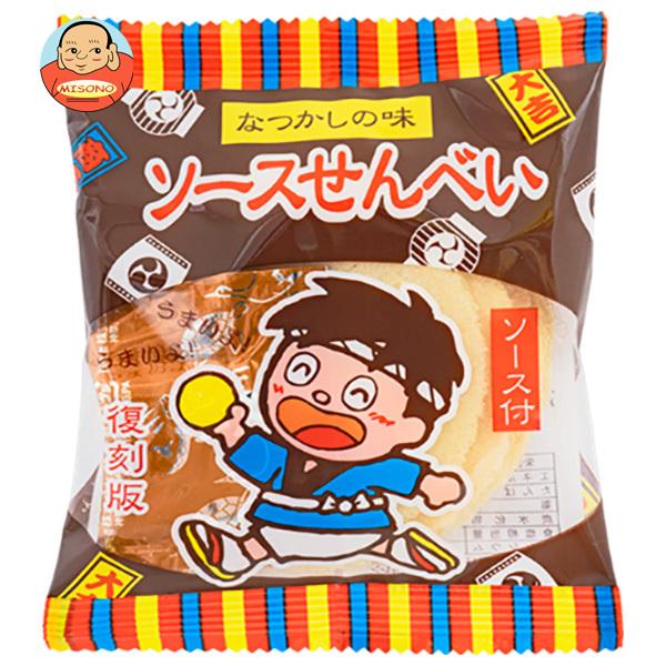 まとめ買いで送料がオトク！2ケースまでは、送料1個口（1梱包）の配送料金でお届けします。1袋あたりの商品価格40円（税別）お菓子 スナック菓子 駄菓子 ソース せんべい
