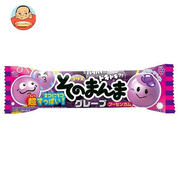 まとめ買いで送料がオトク！3ケースまでは、送料1個口（1梱包）の配送料金でお届けします。1個あたりの商品価格３４円（税別）お菓子 駄菓子 ガム グレープ
